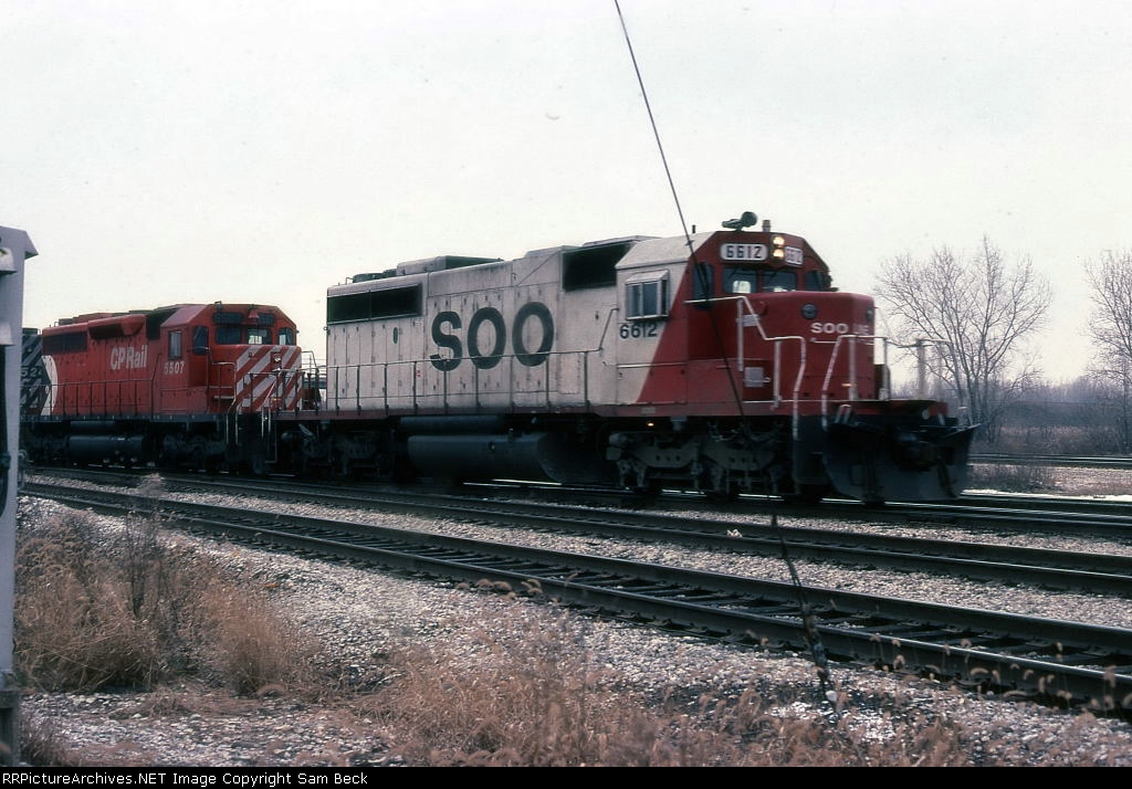 SOO 6612 and CP 5507